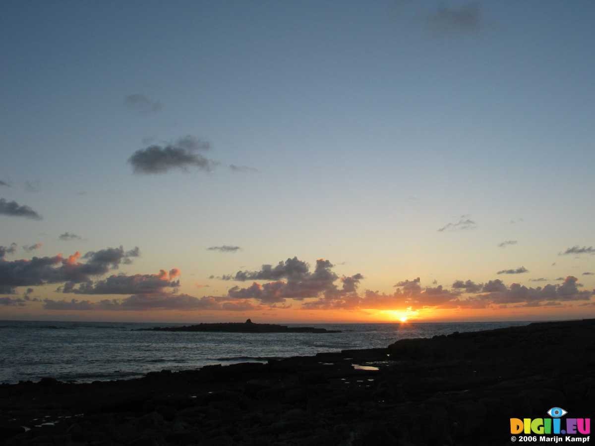 Picture 19267 Sunset at Doolin Point | 20060914 Doolin | Photo by digii.eu