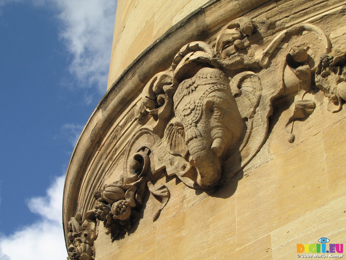 Picture SX07831 Dragon gargoyle oxford building | 20090724-25 Oxford ...