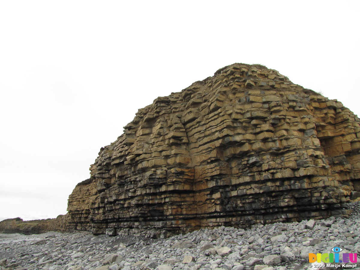 Picture SX10489 Cliffs at Rhoose Point | 20091106 Rhoose most ...