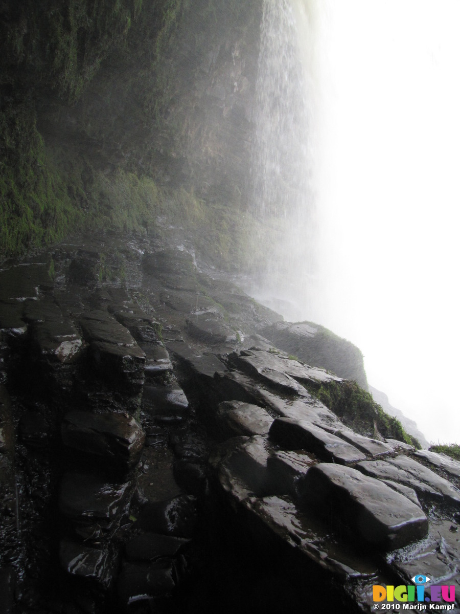 Picture SX13205 Rocky path behind Sgwd yr Elra waterfall | 20100321-22 ...